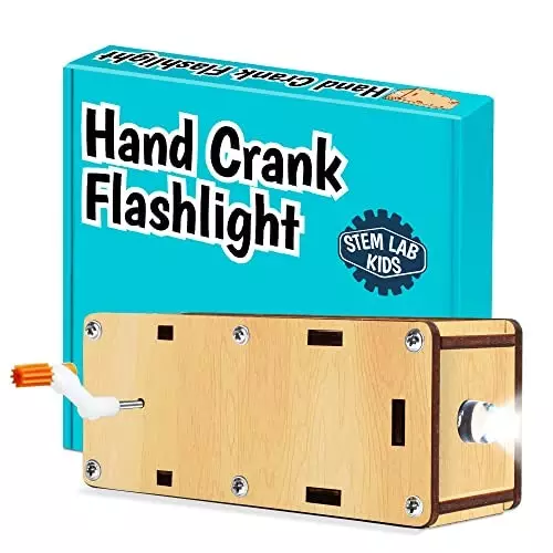 DIY Hand Crank Flashlight STEM Kit ji hêla Werin Em Dest bi Kodkirinê bikin